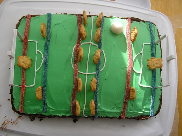 Foosball Cake | Cooking with Alison