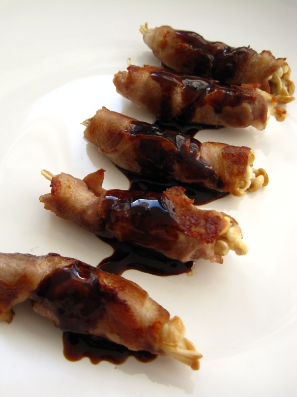 Enoki Mushroom and Pork Roll | Cooking with Alison