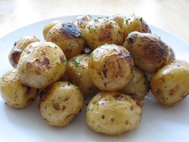 Roasted Mini Potatoes | Cooking with Alison