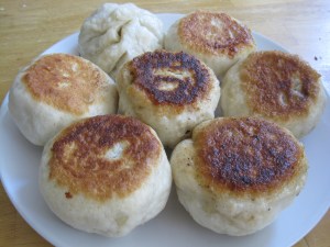 Pan Fried Steamed Buns Recipe | Cooking with Alison